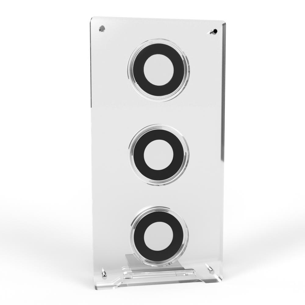 US Dollar Acrylic 3 Coin Display Case Holder - Etsy