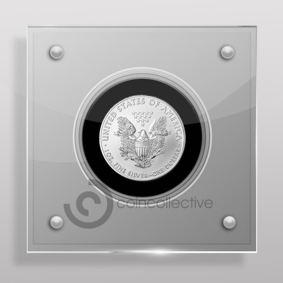 Us Dollar Perspex/acrylic Coin Display Case | Etsy