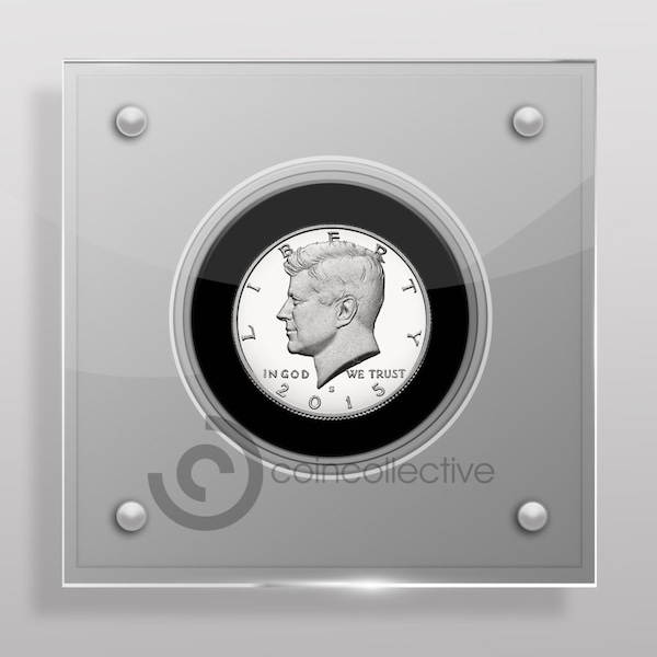 Half Dollar Display Box - Etsy Ireland