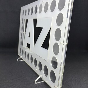 A-z Alphabet 10p Coins, Perspex Coin Display for Complete Collection ...