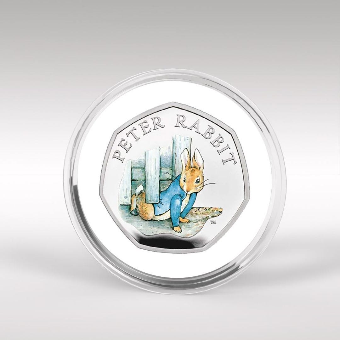 Peter Rabbit 2020 BU Royal Mint 50p - Etsy