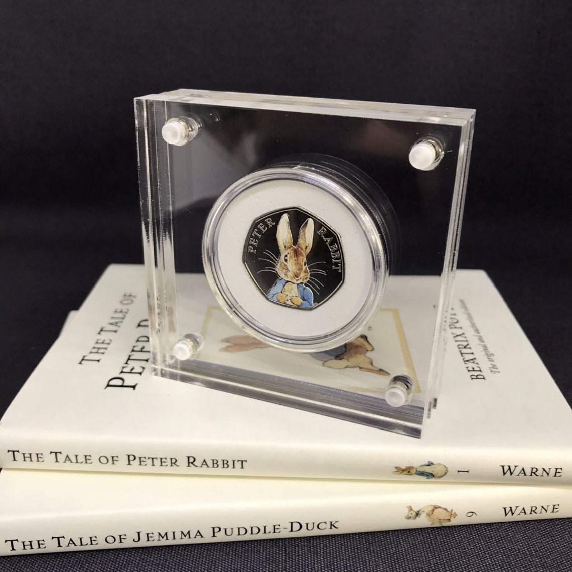 Peter Rabbit 50p Coin 2016 Beatrix Potter Silver Proof Style | Etsy