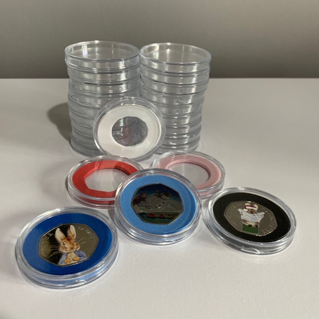 20p Coin Foam Inserts - 40mm X 10 Pack - Etsy