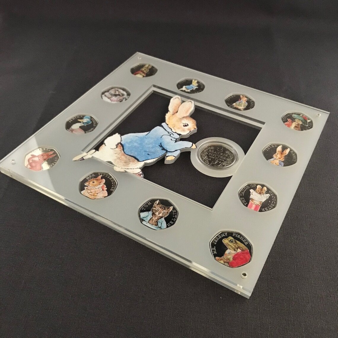 Beatrix Potter Perspex Coin Display Holds 13 Coins to - Etsy