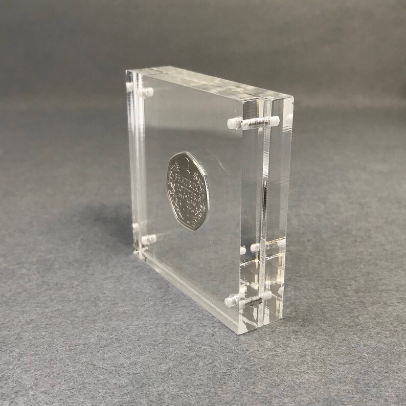 50p Perspex Coin Display Beatrix Potter Collection Coins - Etsy