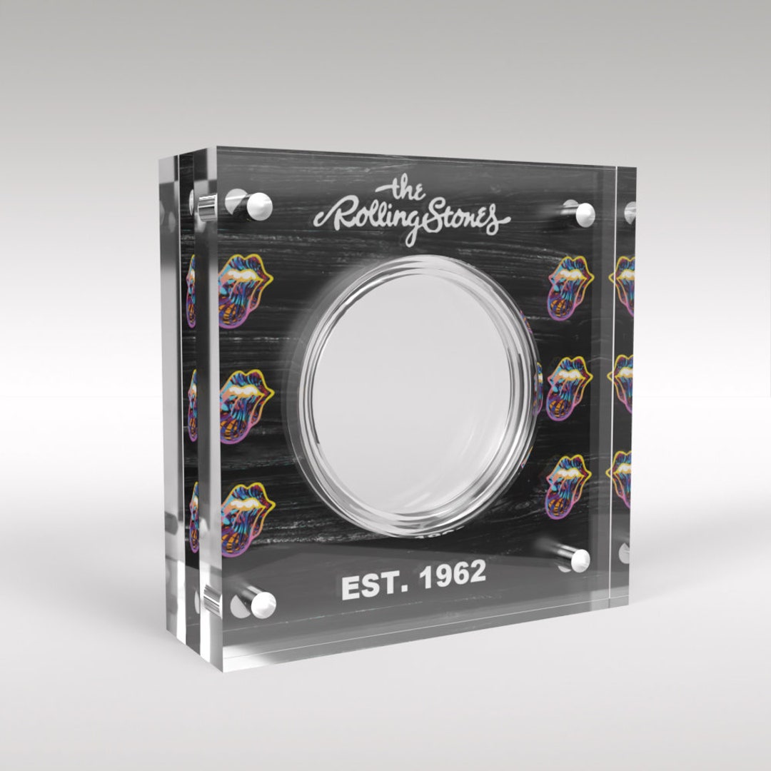 The Rolling Stones Music Legends Perspex Coin Display Case - Etsy