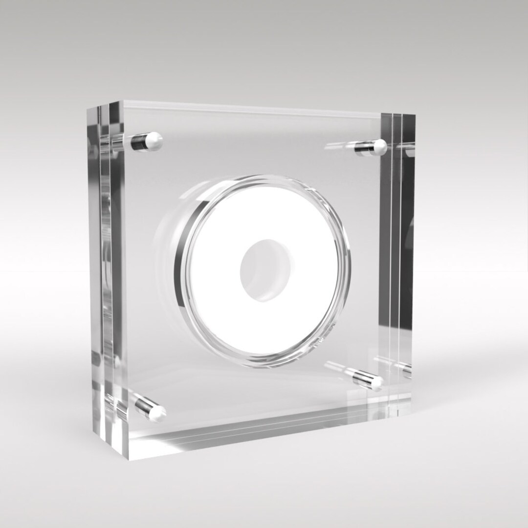 Half Sovereign Coin Acrylic Coin Display Case Holder White - Etsy