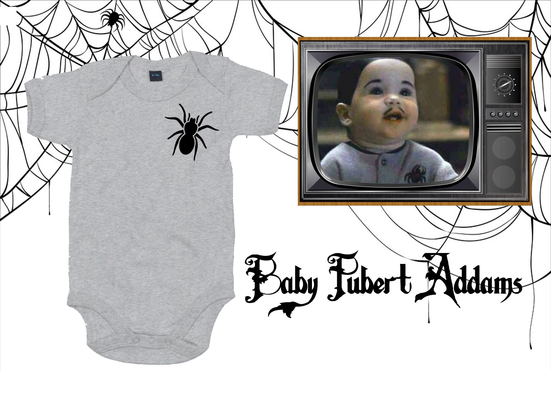 Pubert Addams Onesie