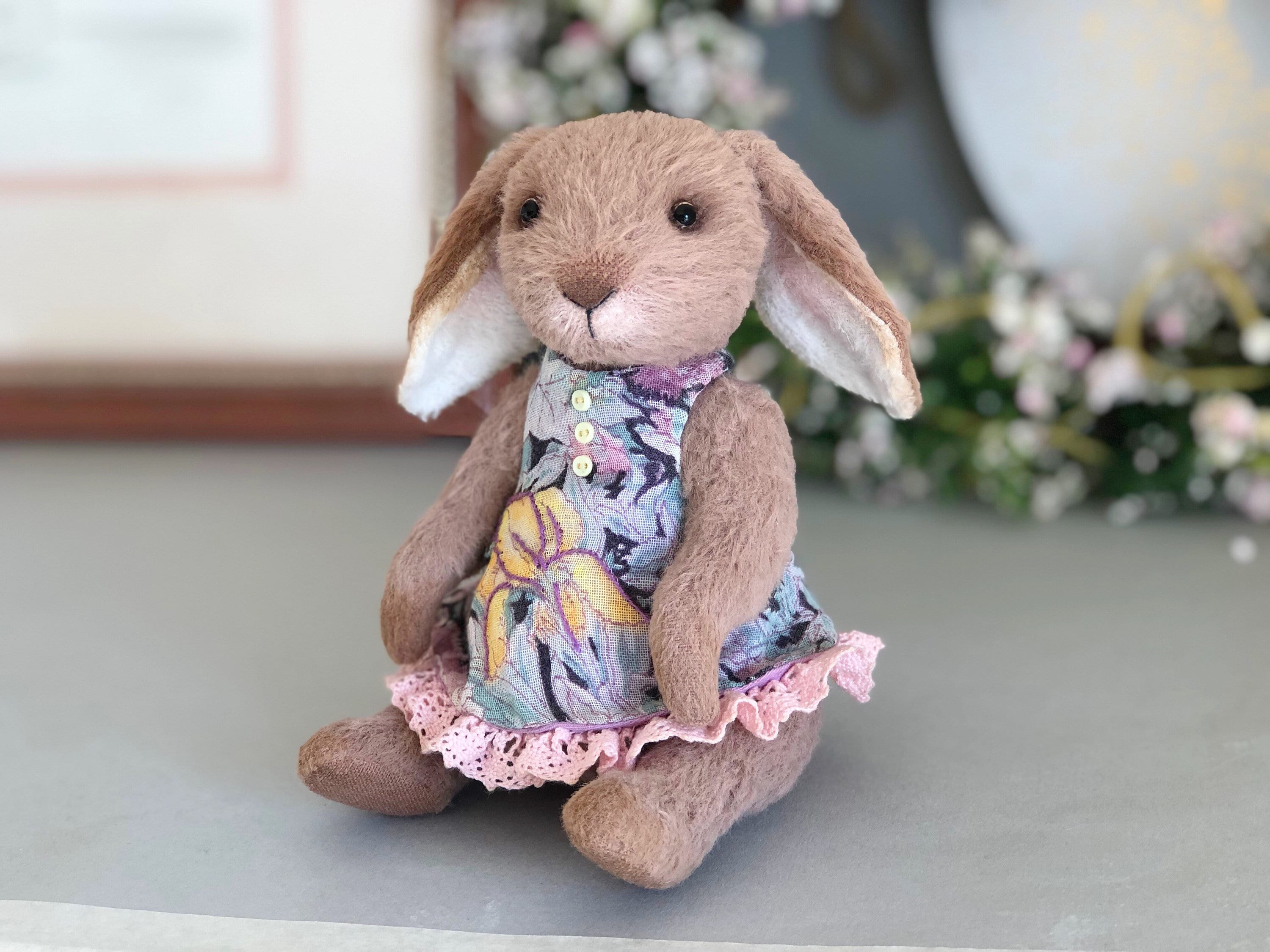 Bunny Rabbits Stuffed Animals & Plushies Toys & Games Vintage style ...