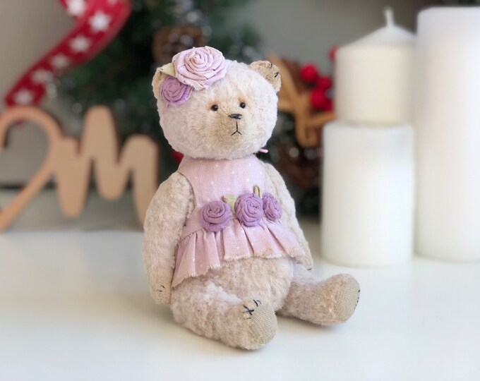 Handmade artist teddy bears rabbits and by ArtianaArtDolls on Etsy