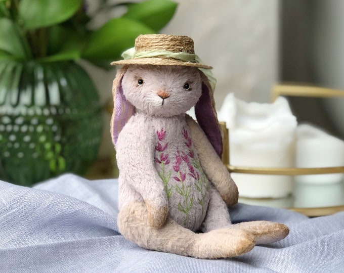 Handmade artist teddy bears rabbits and by ArtianaArtDolls on Etsy
