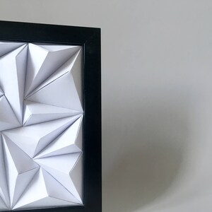 XS | RIDGES | Papercraft | DIY 3D Paper Poster | Paper Craft Template ...