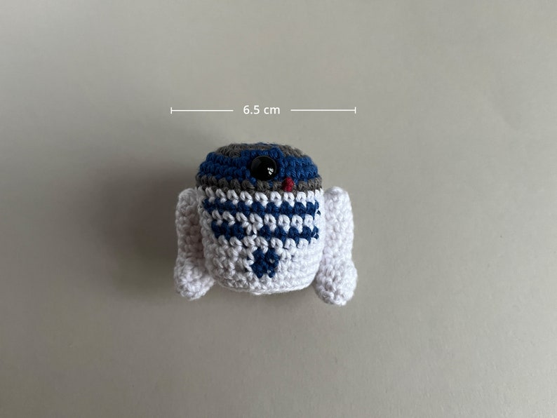 Mini R2D2 CROCHET PATTERN Crochet Star Wars I Amigurumi - Etsy
