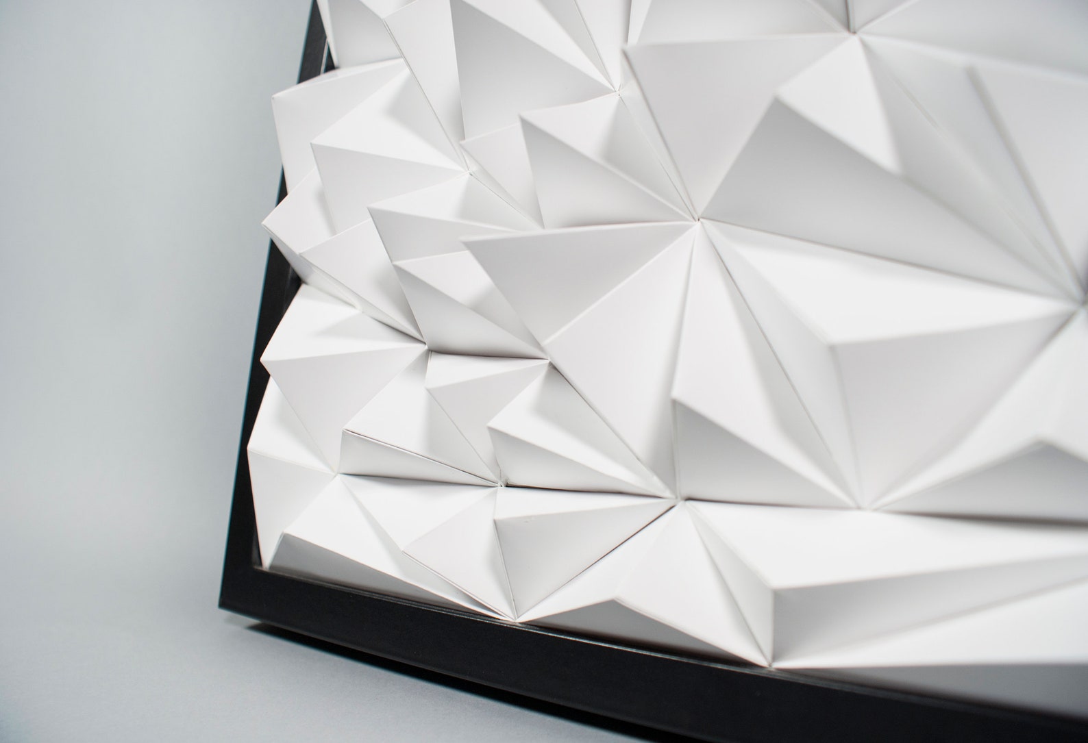 XL Ridges Papercraft 3D Paper Poster DIY Template - Etsy Hong Kong