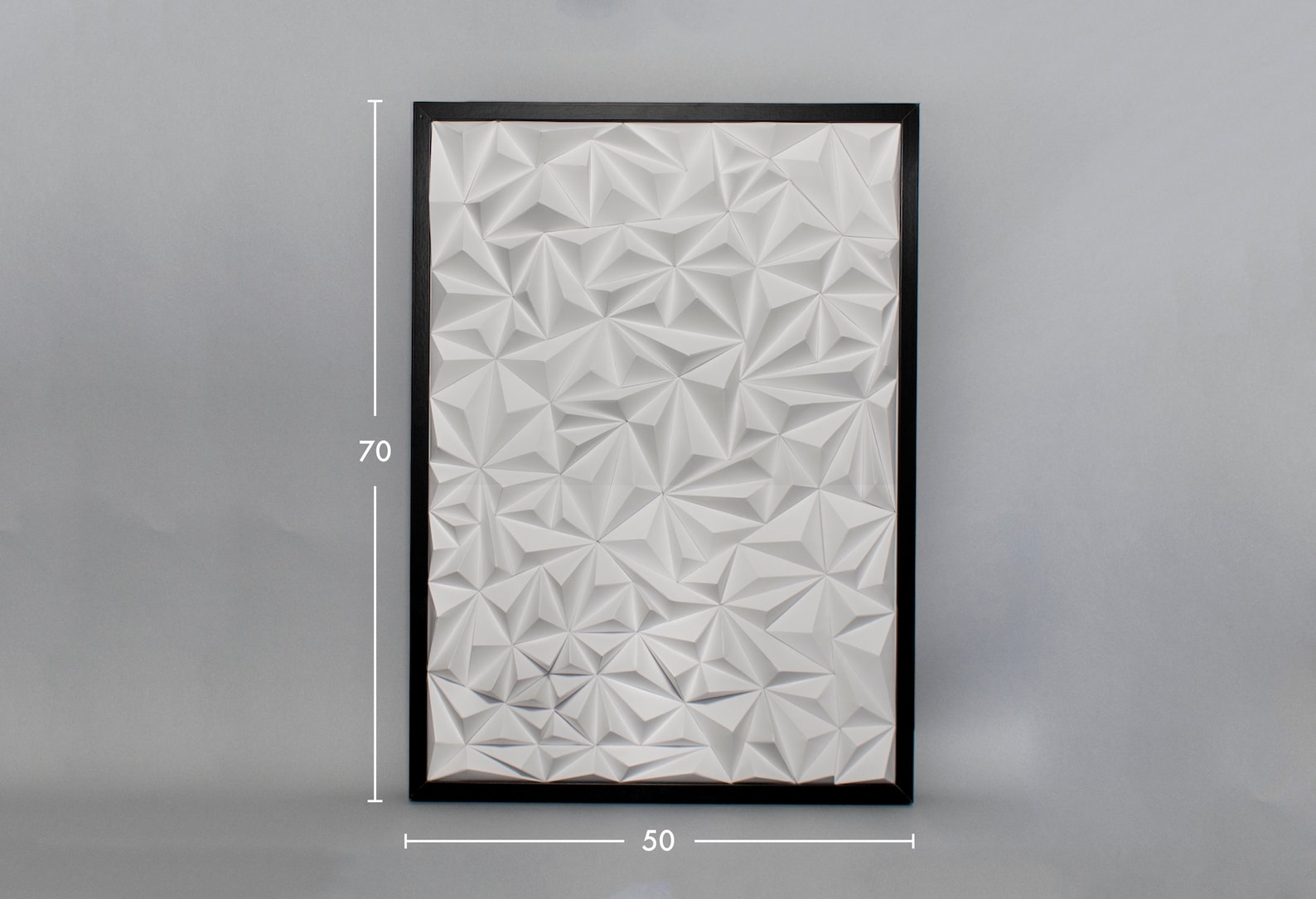 XL Ridges Papercraft 3D Paper Poster DIY Template - Etsy Hong Kong