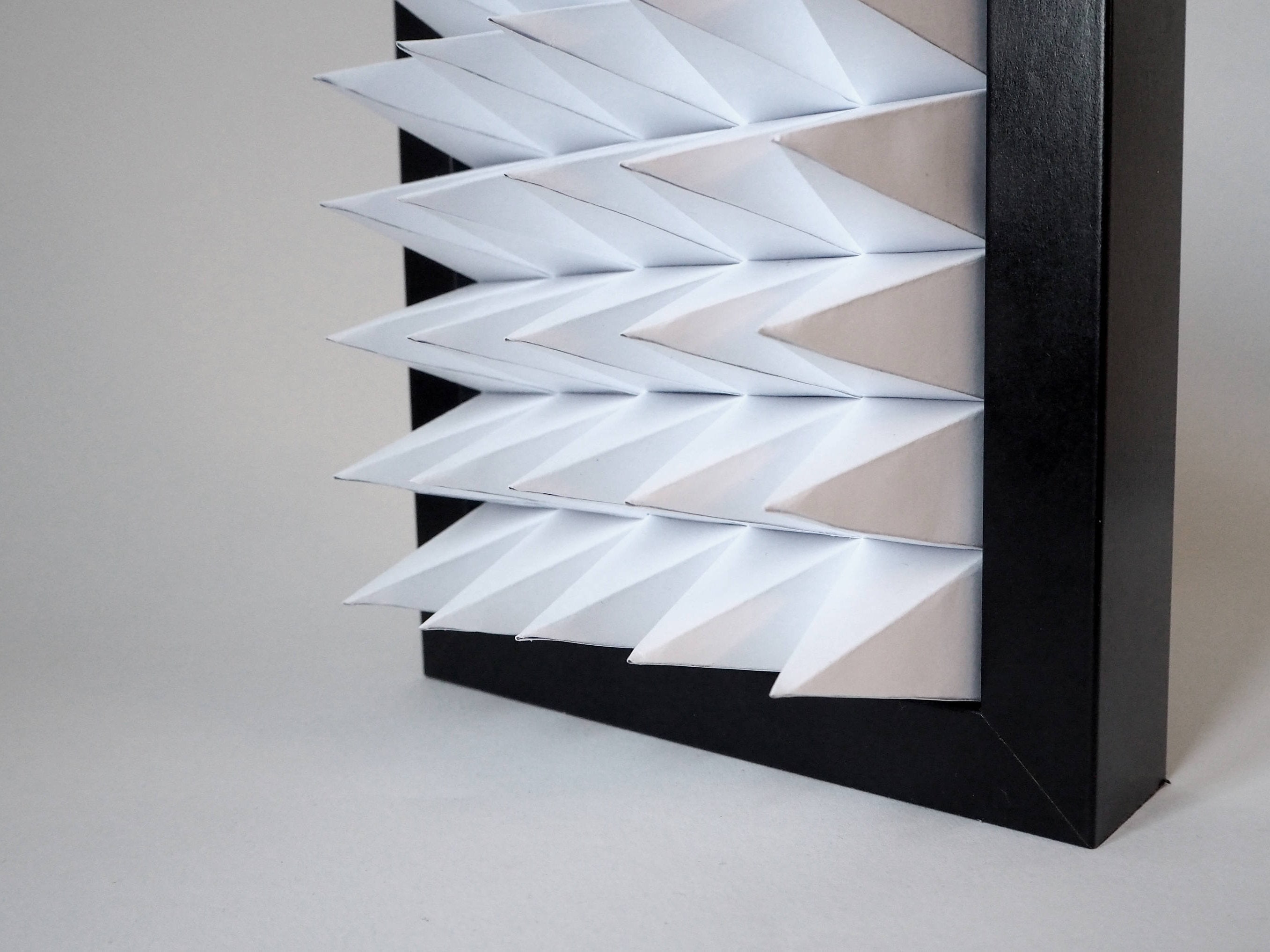 XS Ridges Square Papercraft 3D Paper Poster DIY - Etsy Australia