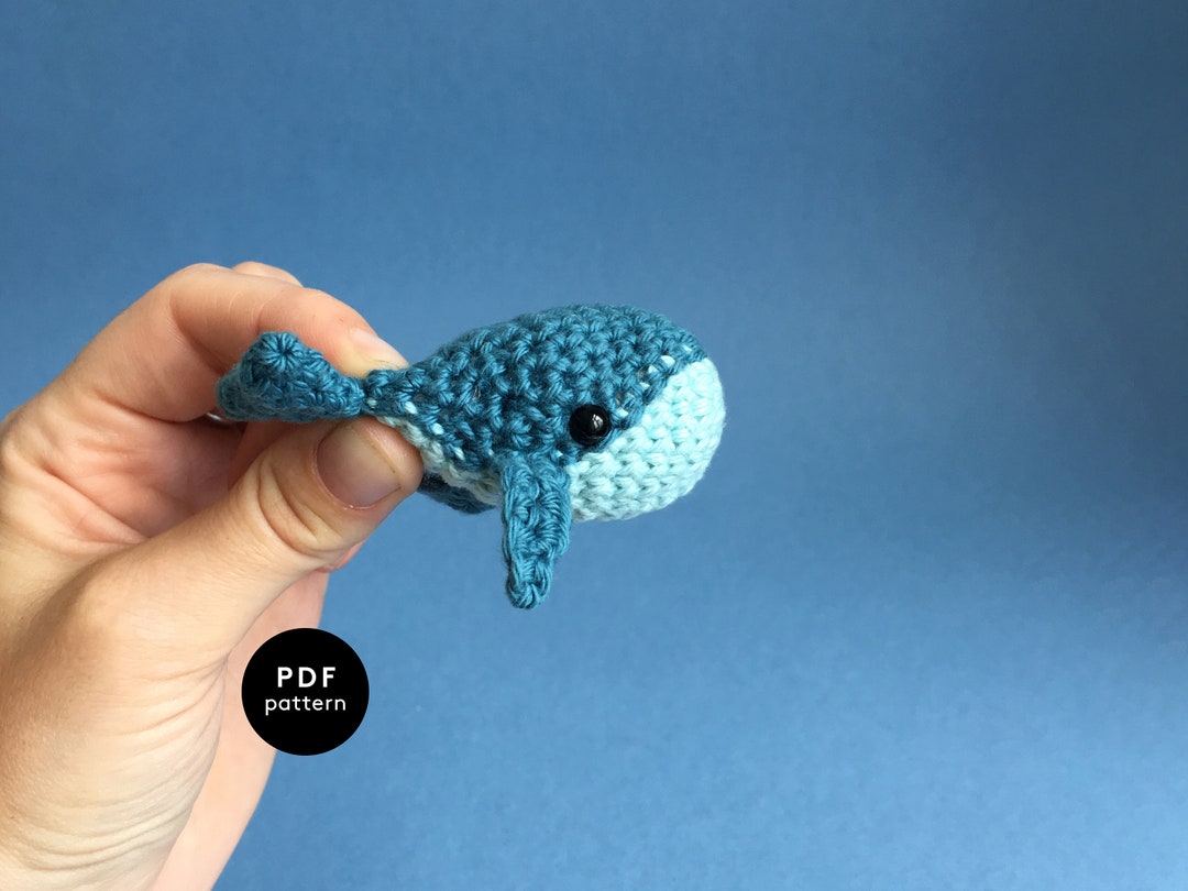 Mini Whale | CROCHET PATTERN | Crochet Sea Animal | Humpback Whale I ...