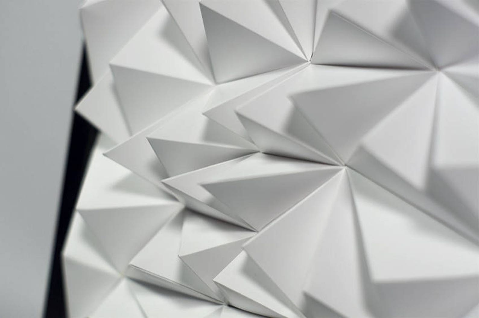 M Ridges Papercraft 3D Paper Poster DIY Template - Etsy Denmark