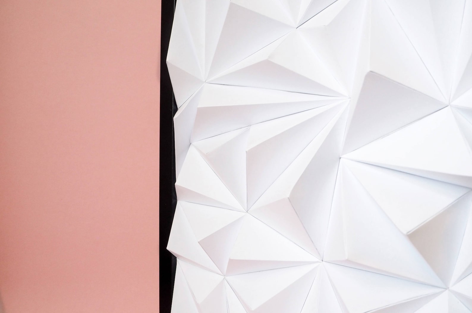 M Ridges Papercraft 3D Paper Poster DIY Template - Etsy Denmark