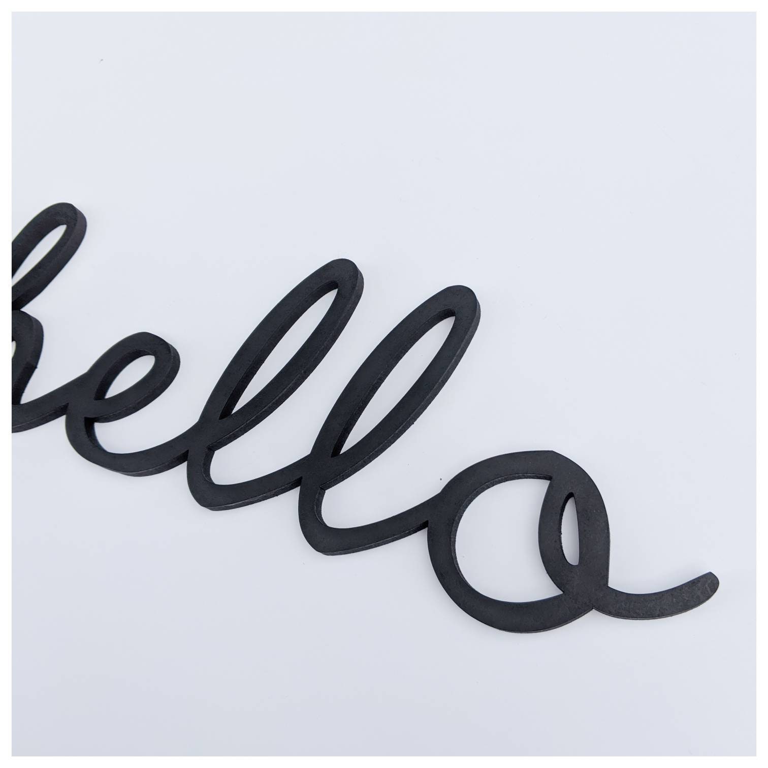 Hello wall sign / hello wooden wall sign / hello sign / wooden | Etsy