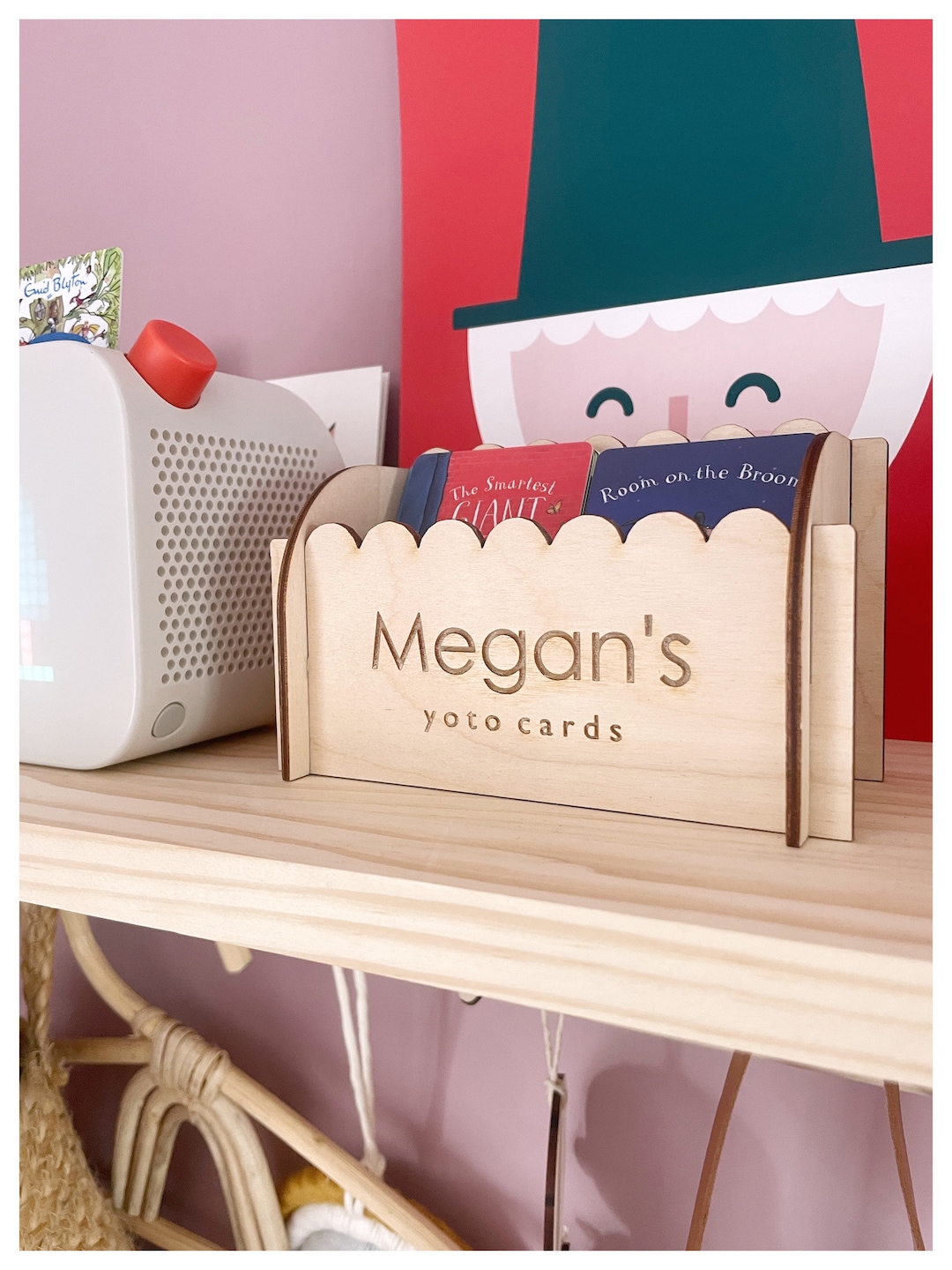 Yoto Card Holder, Personalised Yoto Storage Box, Yoto Player, Yoto Card ...