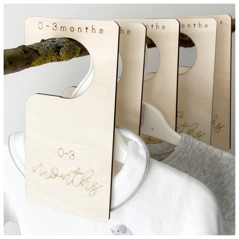 Baby Wardrobe Dividers / Baby Wardrobe Organiser / Baby Wardrobe ...