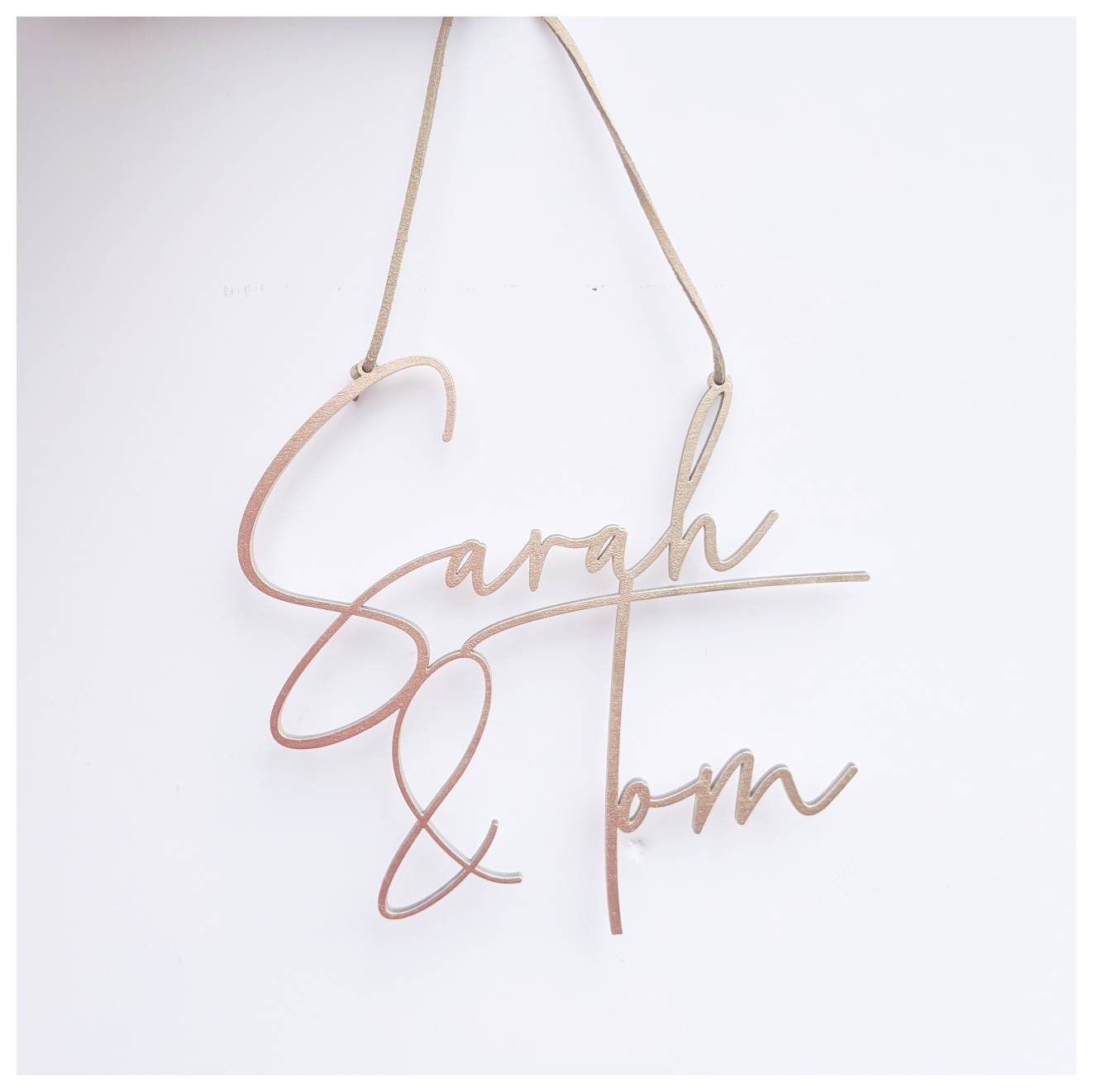 Bride and groom sign / wedding chair sign / couple chair | Etsy