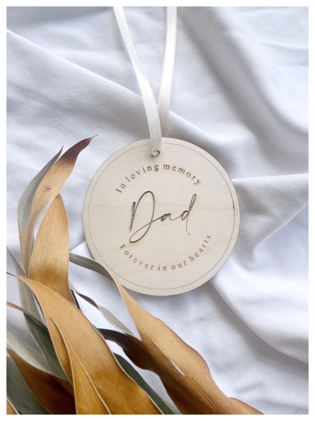 In Loving Memory Dad / Grave Decoration / Sympathy Gift / in Loving ...