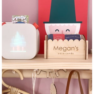 Yoto Card Holder, Personalised Yoto Storage Box, Yoto Player, Yoto Card ...