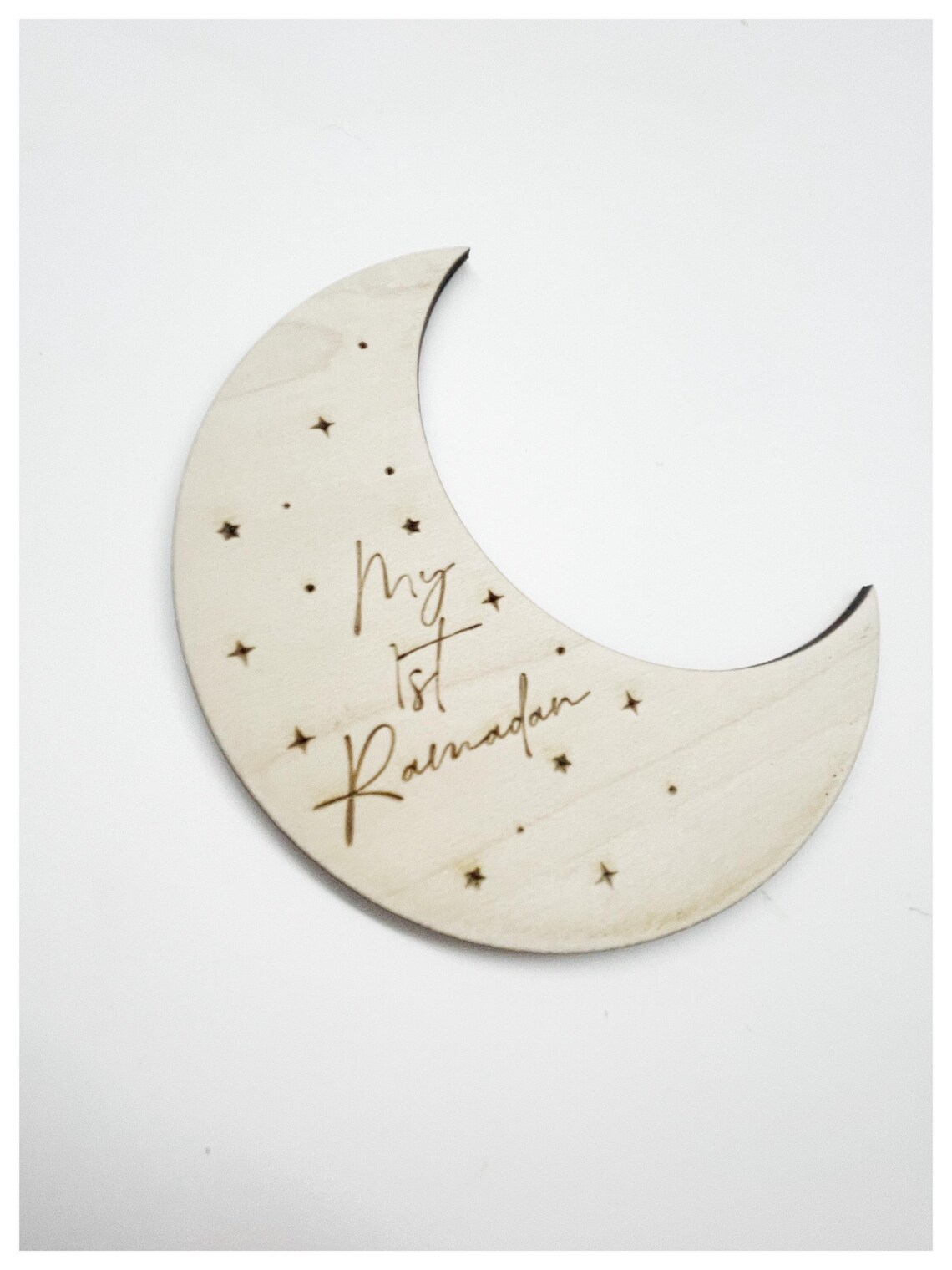 Modern Ramadan Sign, My First Ramadan Sign, Celestial Eid Plaque, Baby ...