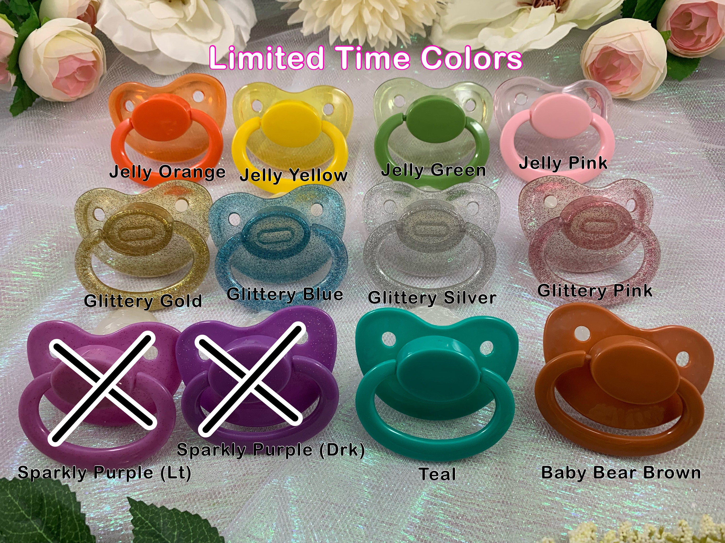Plain Adult Pacifier DDLG Pacifier ABDL Pacifier Ageplay - Etsy