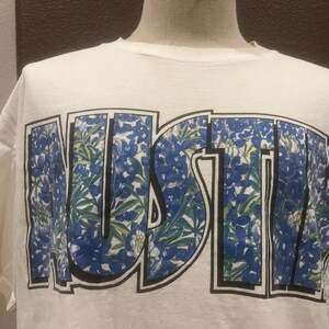 Vintage 90's Austin, Texas White T Shirt Size XL - Etsy