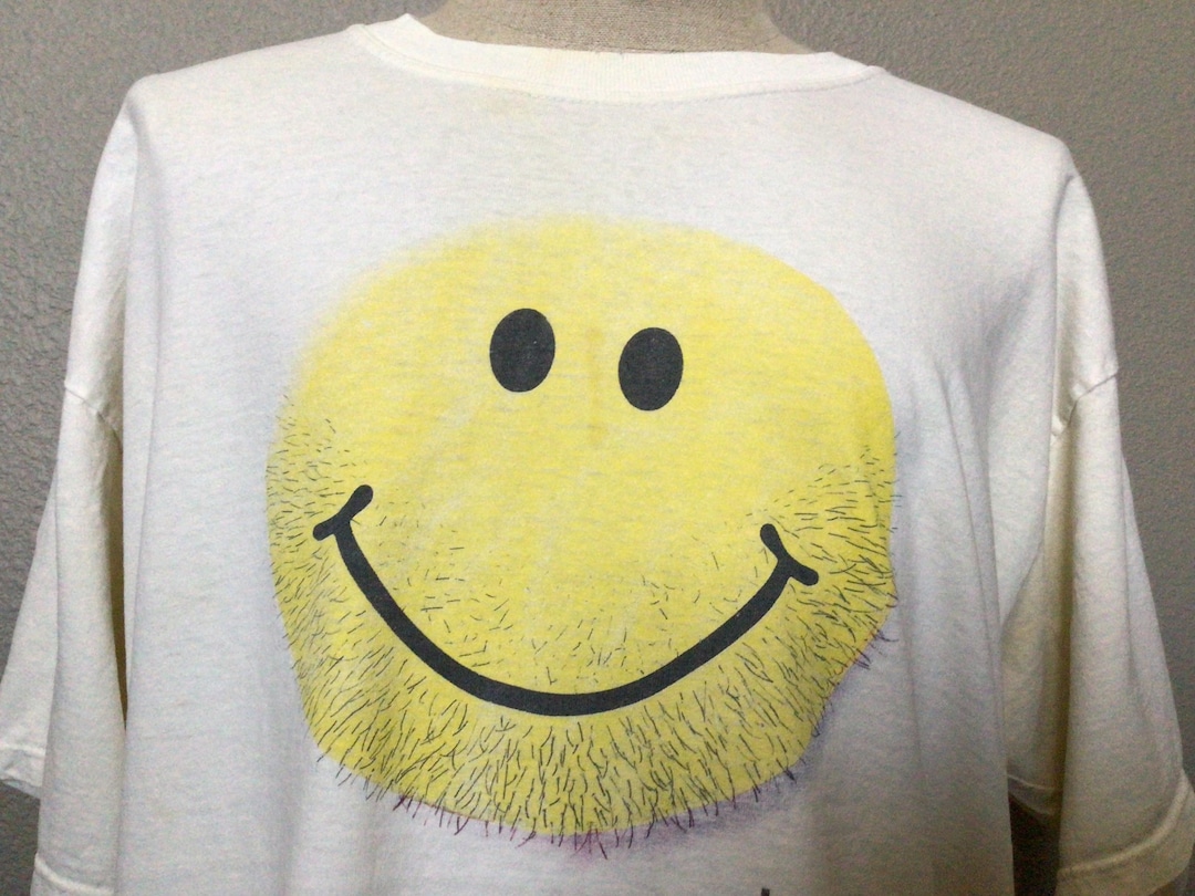 Vintage JEEP Smiley Face T-shirt Size XXL - Etsy