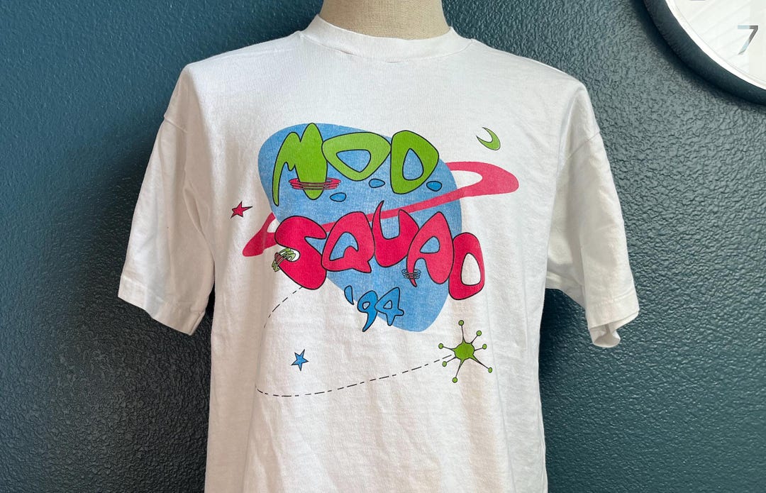 Vintage 1994 Retro Style Mod Squad T Shirt Size XL - Etsy