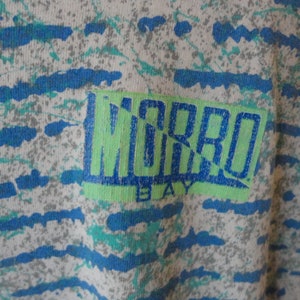 Vintage 90's Morro Bay All Over Print Beach Tourist T Shirt XL - Etsy