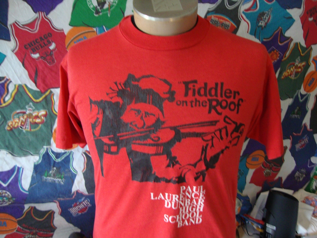 Vintage 80's Fiddler on the Roof Broadway Tradition Single Stitch High ...