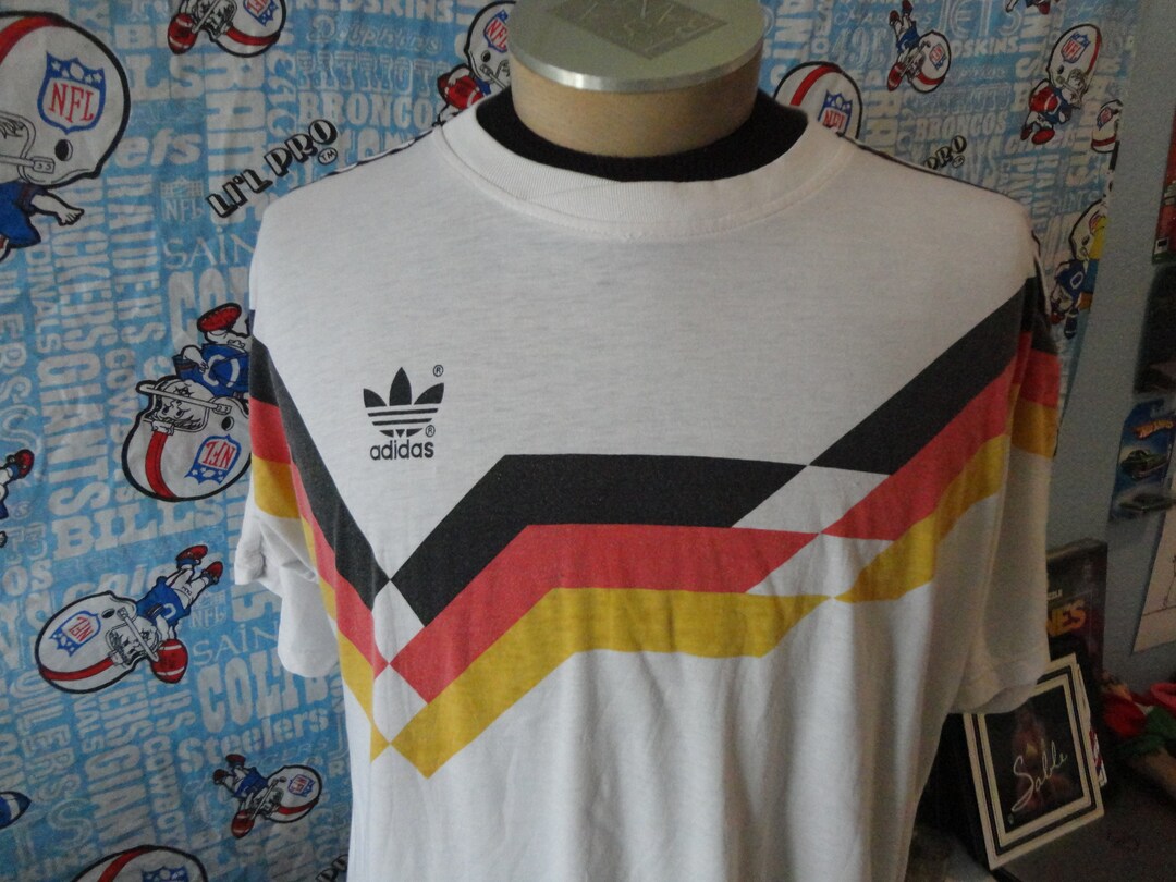 Vintage Germany Soccer Adidas Football Deutscher T Shirt XL - Etsy