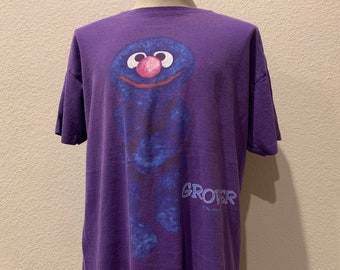 Sesame Street Grover T Shirt - Etsy