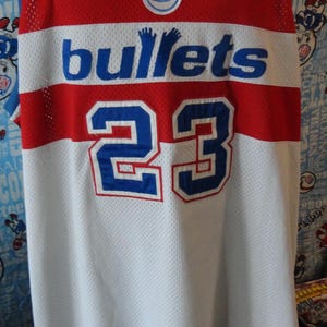 Vintage Michael Jordan Nike Washington Wizards Bullets Authentic Jersey ...