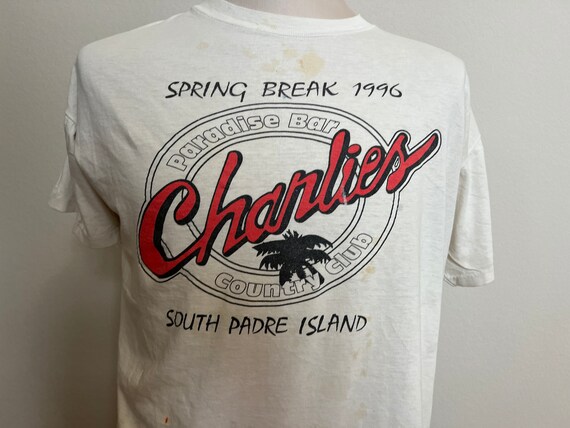 Vintage 90's Spring Break 1996 Charlies Paradise Bar - Etsy