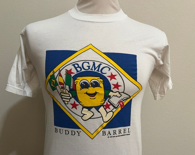 Vintage 90's BGMC Buddy Barrel T Shirt Size S - Etsy
