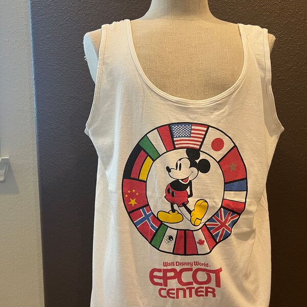 Epcot Vintage Tanks - Etsy