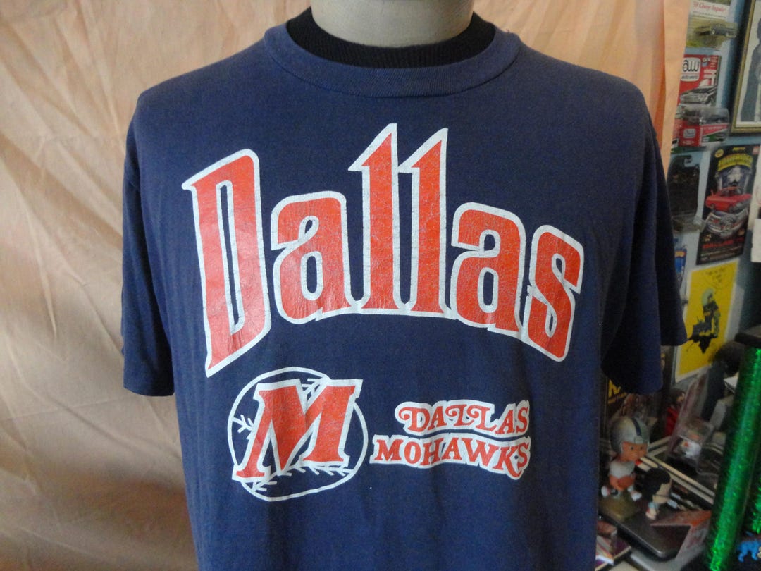 Vintage 90’s Dallas Mohawks Baseball T Shirt XL - Etsy