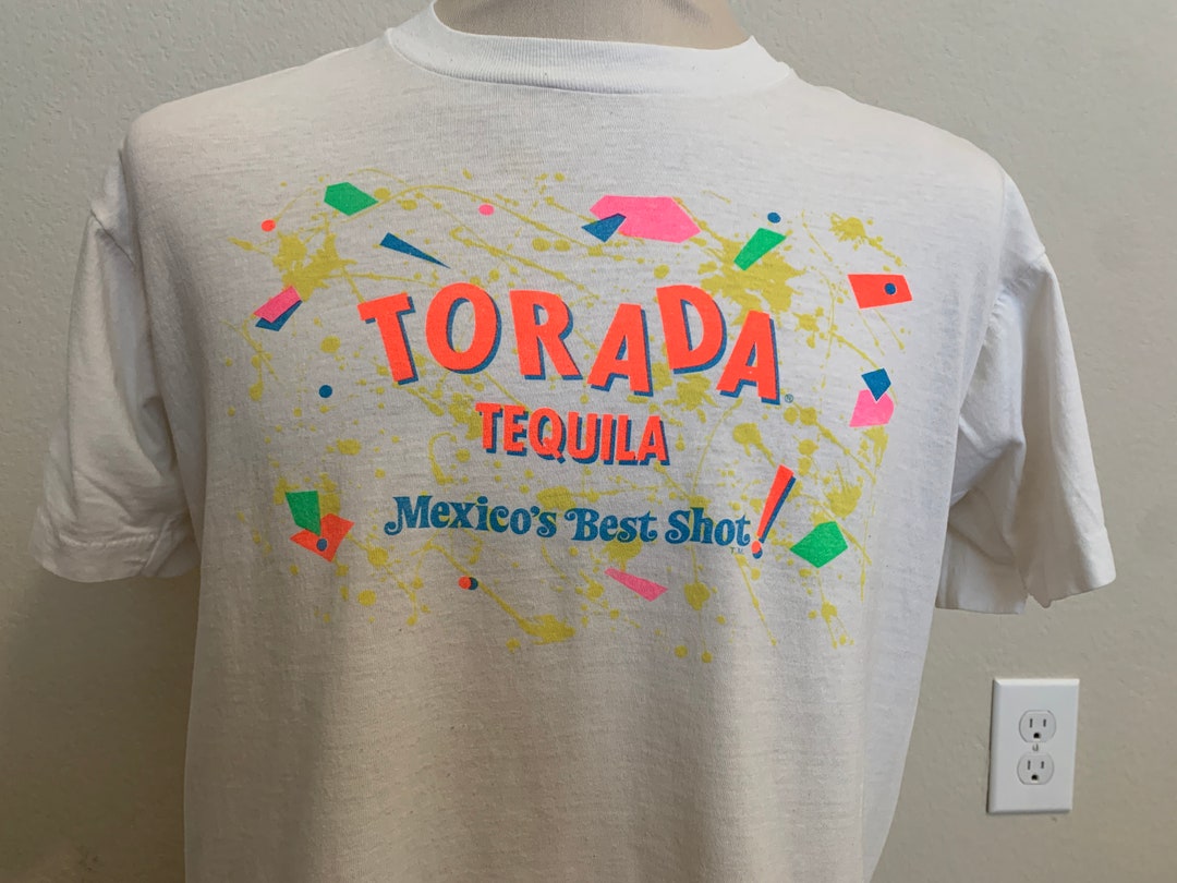 Vintage 80's Torada Tequila Mexico's Best Shot! T Shirt Size L - Etsy