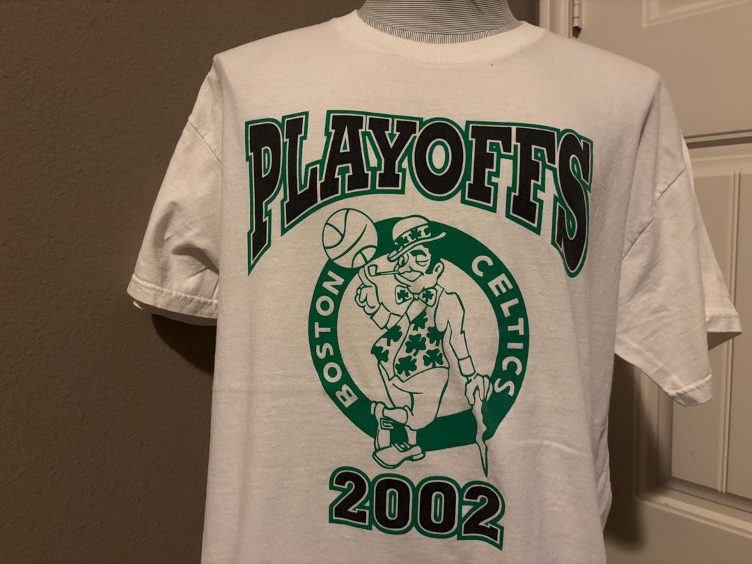 Vintage 2000’s Boston Celtics Basketball Playoffs 2002 T Shirt XL - Etsy