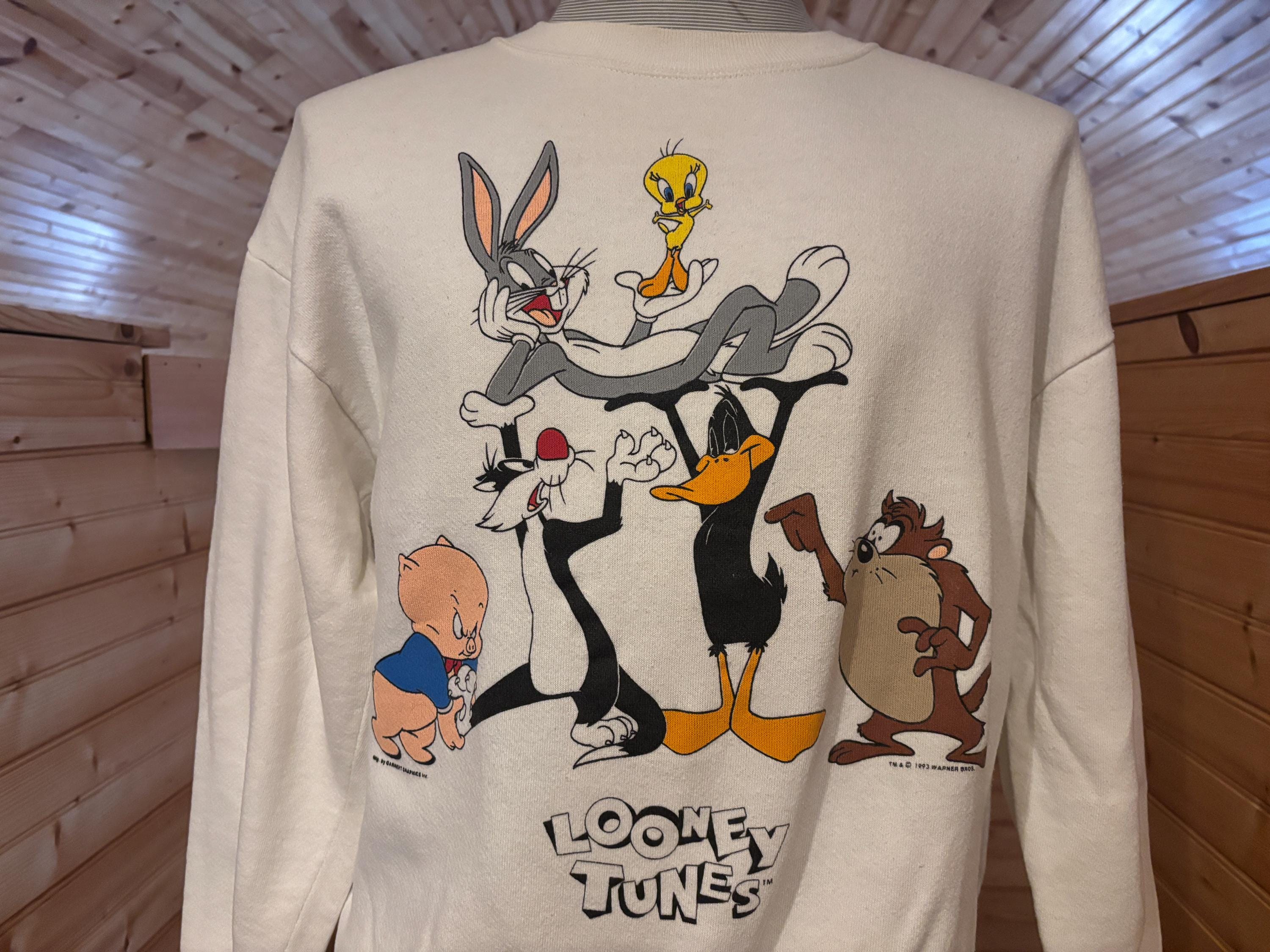 Vintage Looney Toons Sweatshirt - Etsy Canada Vintage Looney Toons Sweatshirt - Etsy Canada