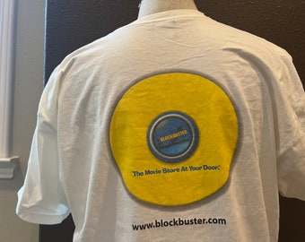 BLOCKBUSTER VIDEO Vintage Employee Uniform Polo Shirt Size XL - Etsy Canada