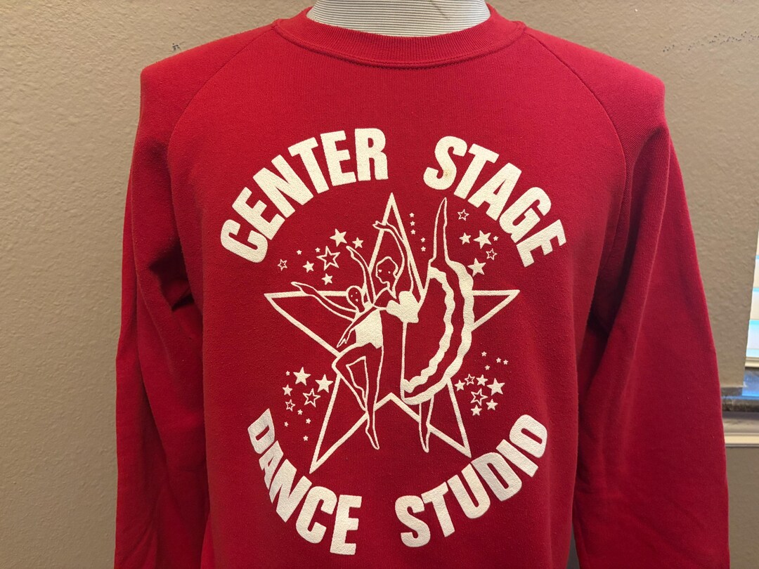 Vintage 90’s Center Stage Dance Studio Crewneck Sweatshirt XL - Etsy