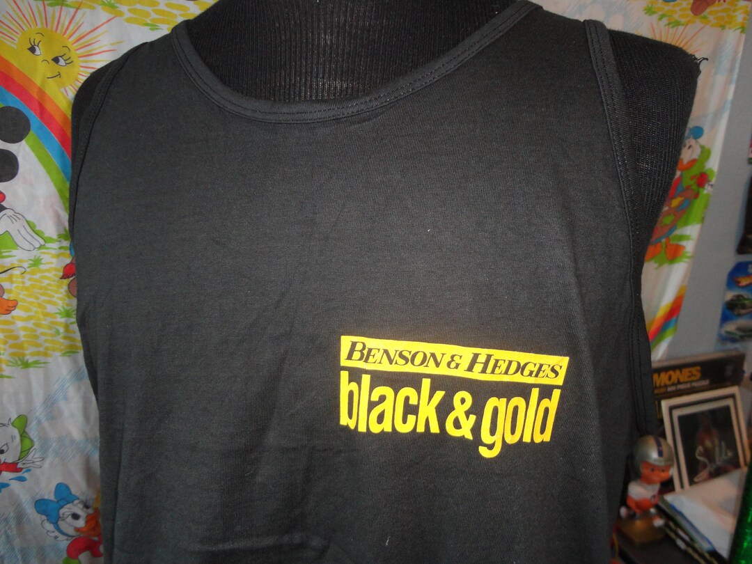 Vintage 90’s Benson & Hedges Black and Gold Cigarettes the Smooth Edge ...