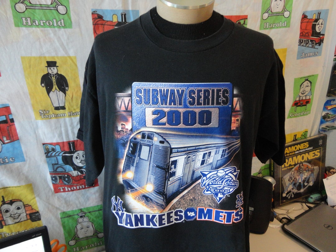 Vintage Y2K Subway Series MLB New York Yankees Vs Mets World - Etsy